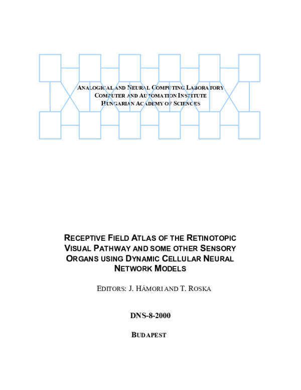 (PDF) NEUROMORPHIC INFORMATION TECHNOLOGY, GRADUATE CENTER NEUROMORF INFORMÁCIÓS TECHNOLÓGIA ...