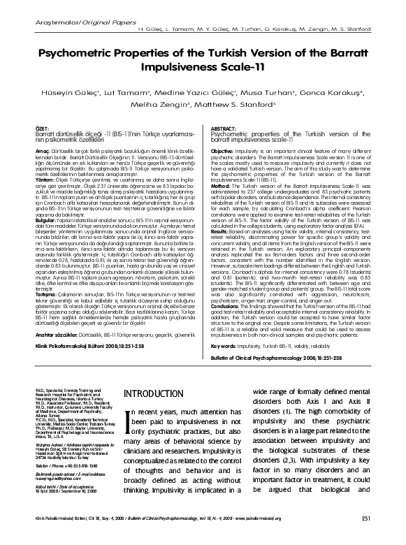 (PDF) Psychometric properties of Turkish version of Dutch Eating ...