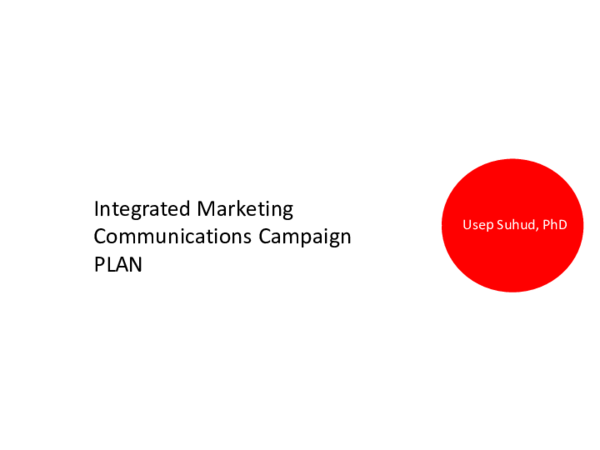(PDF) IMC Campaign Plan Creative Industry
