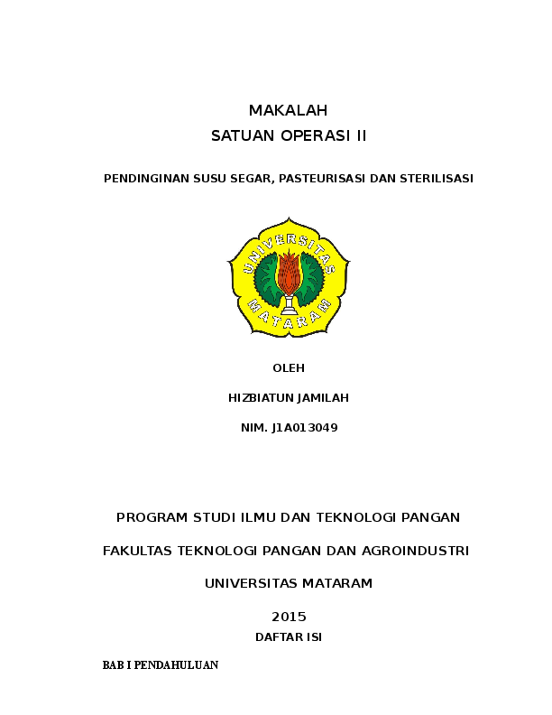 (DOC) satuan operasi