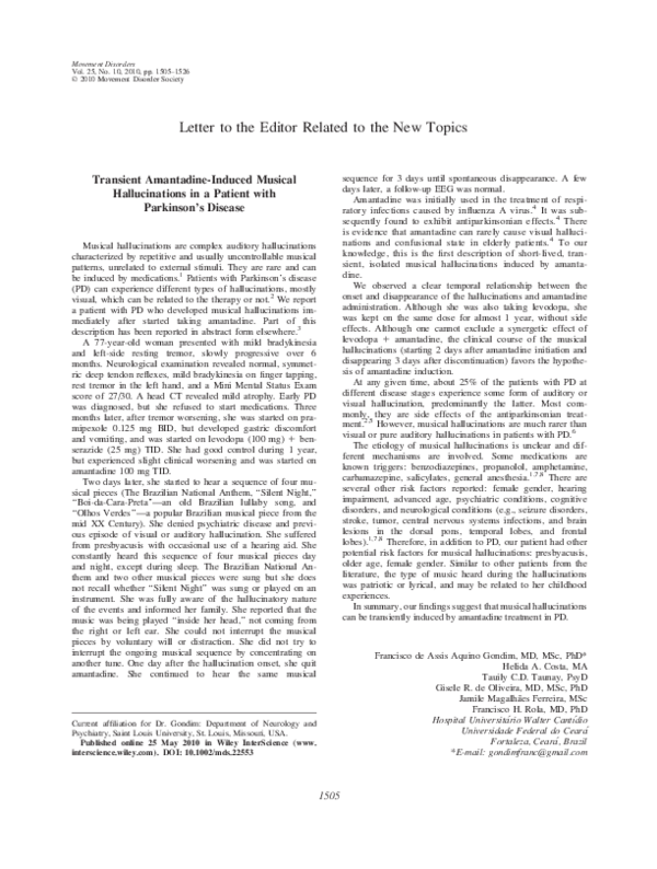 (PDF) Atypical parkinsonism with apraxia and supranuclear gaze ...