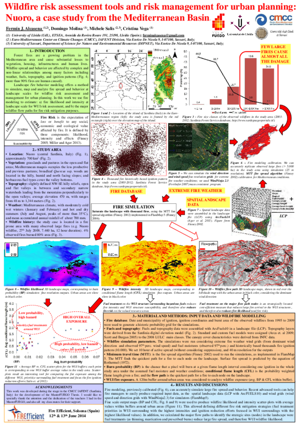 (PDF) Wildfire risk assessment tools and risk management for urban ...
