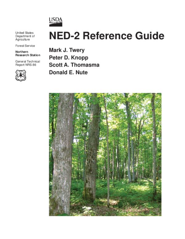(PDF) NED-2 Reference Guide | Mark Twery - Academia.edu