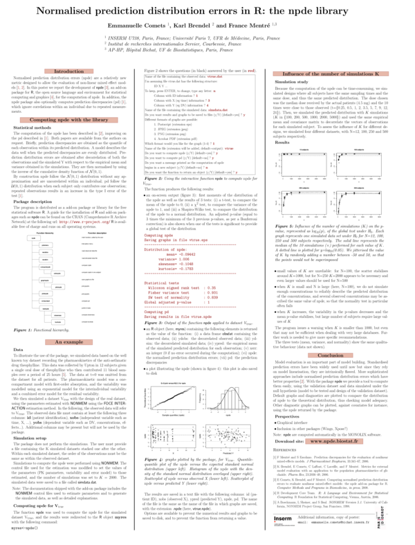 Pdf Normalised Prediction Distribution Errors In R The Npde Library