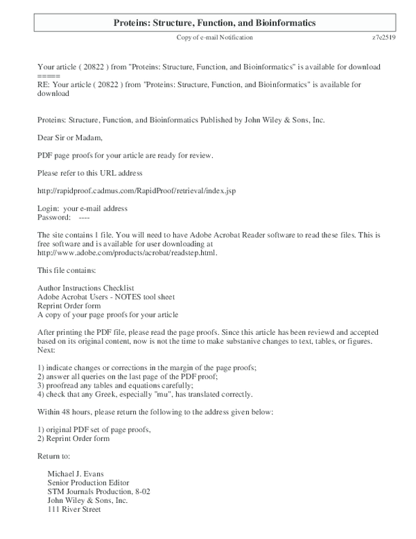 (PDF) Two distinct heme distal site states define Cerebratulus lacteus ...