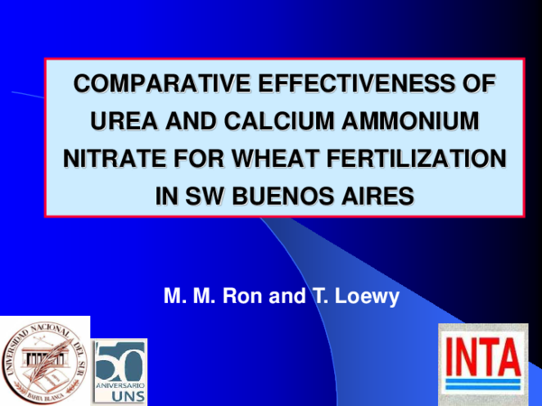 (PDF) Ron - comparative effectiveness of urea-ppt
