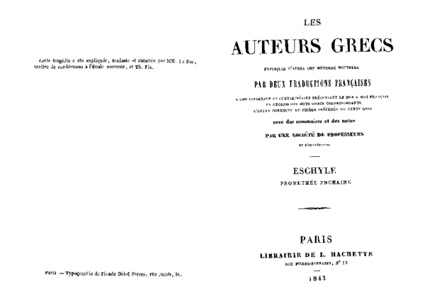 (PDF) Eschil Prometeu inlantuit