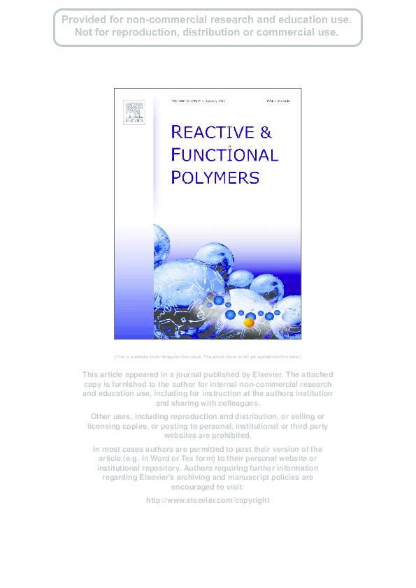 (PDF) Mercury(II) removal from aqueous solution by sorption onto ...