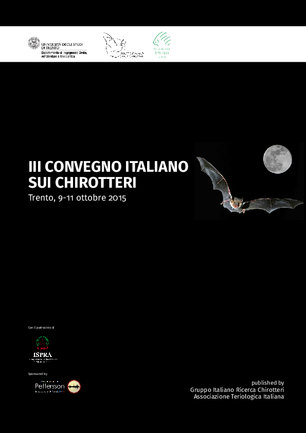 (PDF) The bat fauna of four cavities in south-west Sicily ...
