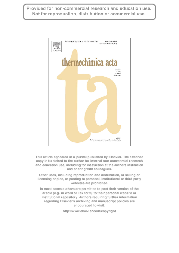 (PDF) Thermodynamic properties of Y2O3 phases and the yttrium–oxygen ...
