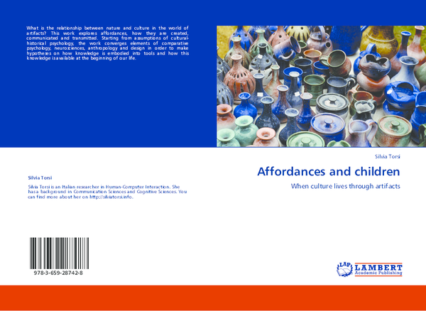 (PDF) Affordances and Children. When Culture Lives Through Artifacts | Silvia Torsi - Academia.edu