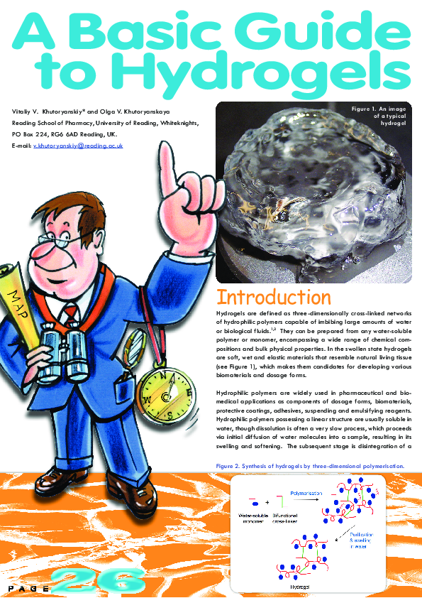 (PDF) A basic guide to hydrogels