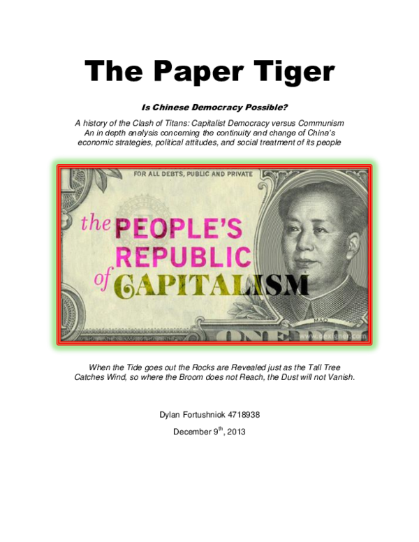 (PDF) The Peoples Republic of Capitalism