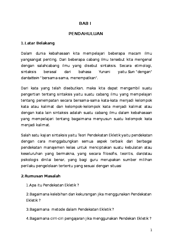 (DOC) makalah sintaksis