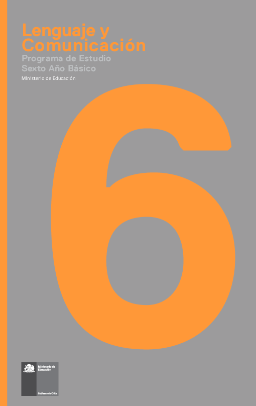 (PDF) Programa de Estudio LENGUAJE 6 basico