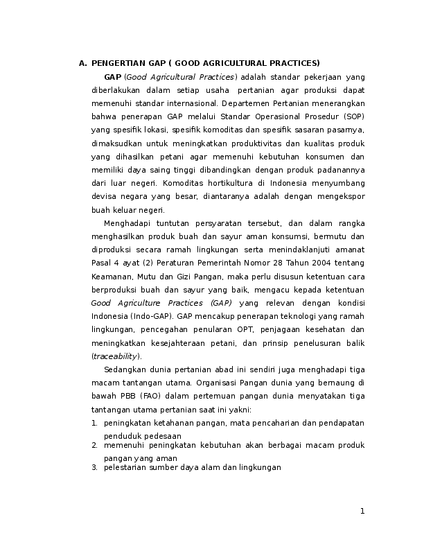 (DOC) PENGERTIAN GAP