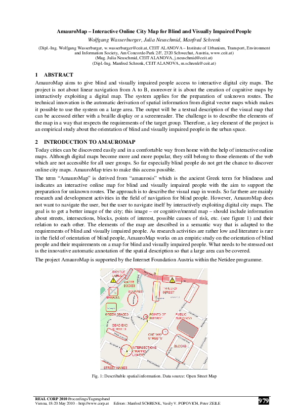 (PDF) AmauroMap–Interactive Online City Map for Blind and Visually ...
