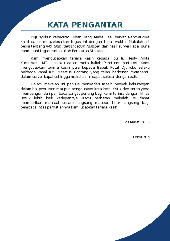 (DOC) IMO Ship number