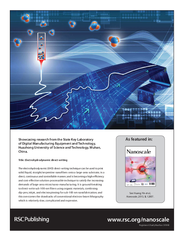 Pdf Electrohydrodynamic Direct Writing