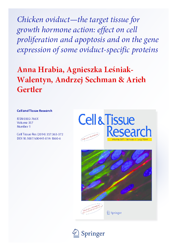 (PDF) Effect of growth hormone on steroid content, proliferation and ...