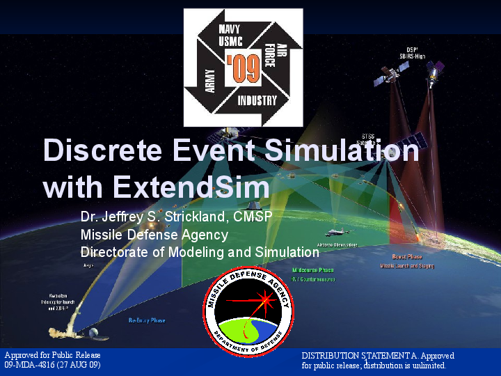 Ppt Discrete Event Simulation With Extendsim