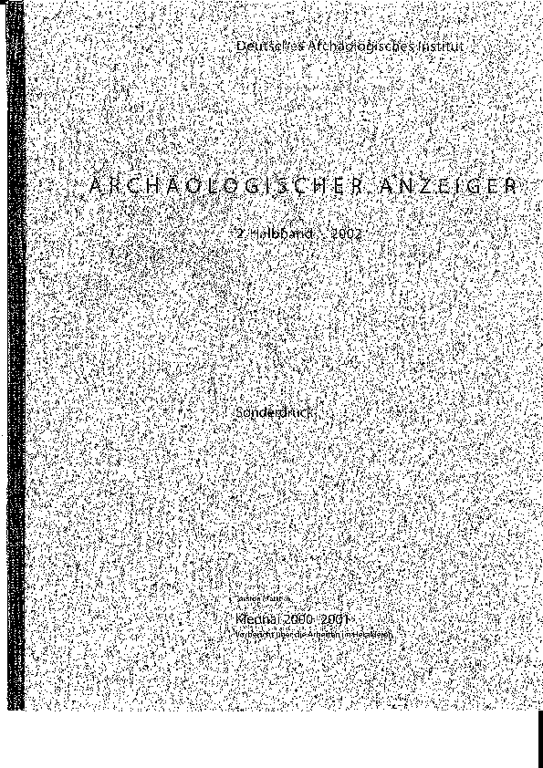(PDF) Kleonai 2000-2001. Vorbericht über die Arbeiten im Herakleion