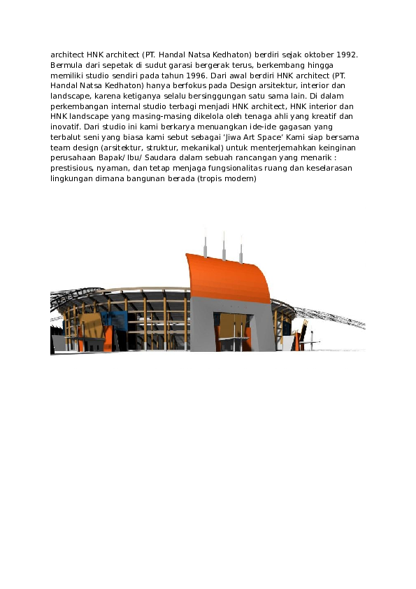 (DOC) Architect HNK architect