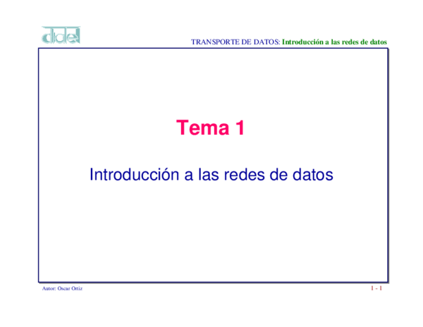 (PDF) redes de datos