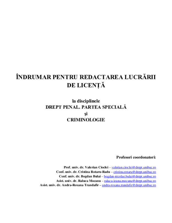 (PDF) Indrumar lucrari de licenta final 2014 2015 1