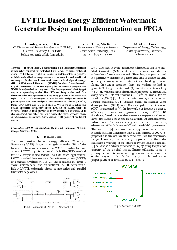 (PDF) LVTTL Based High Performance Energy Efficient 64-bit ALU Design ... (PDF) LVTTL Based High Performance Energy Efficient 64-bit ALU Design ...