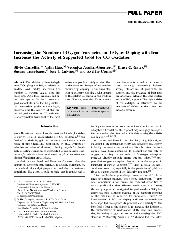 Pdf Theoretical Confirmation Of The Enhanced Facility To Increase Oxygen Vacancy Concentration