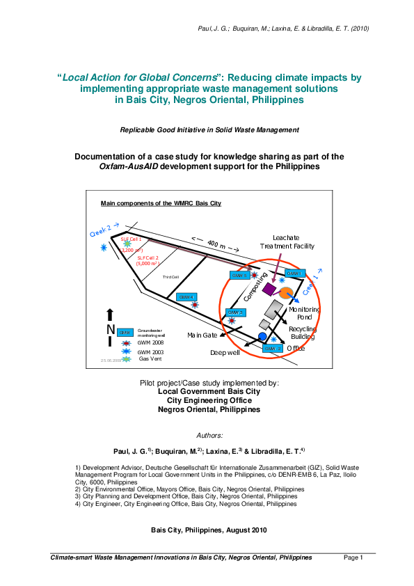 (DOC) Sustainable Solid Waste Management and Sustainable Development in ...