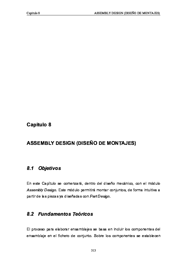 (PDF) Assembly Design (Diseño de montajes