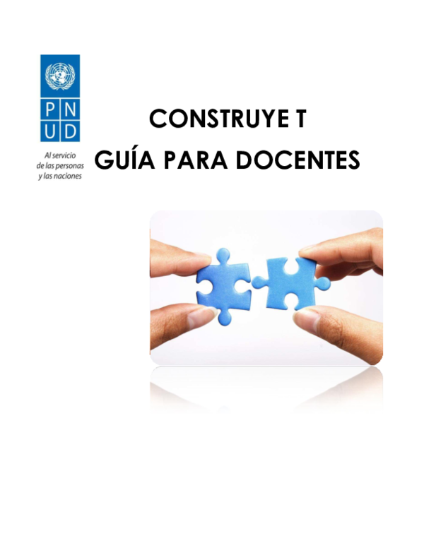 (PDF) PRODUCTO GUIA DOCENTES CONSTRUYE T