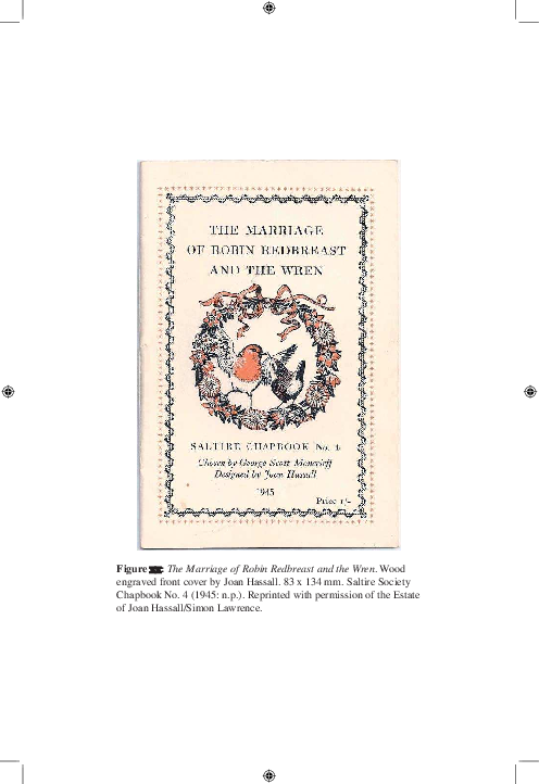 (PDF) The Saltire Chapbooks, Twentieth-Century Wood Engraving and 'A ...