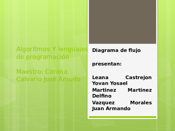 (PPT) Algoritmos Y lenguajes de programacion