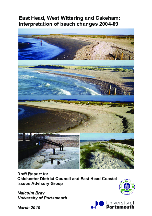 (PDF) East Head, West Wittering and Cakeham: Interpretation of beach ...