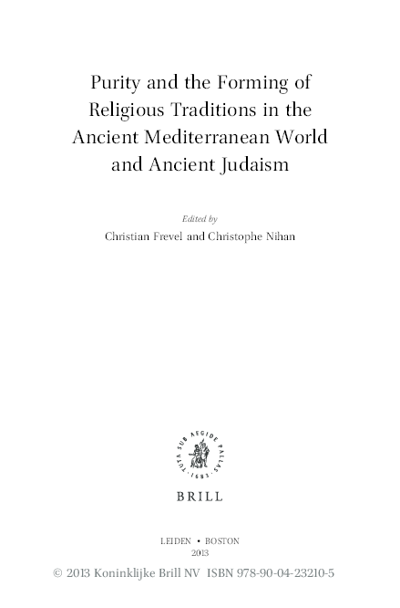 (PDF) Introduction (with C. Nihan), in: C. Frevel / C. Nihan (Hg ...