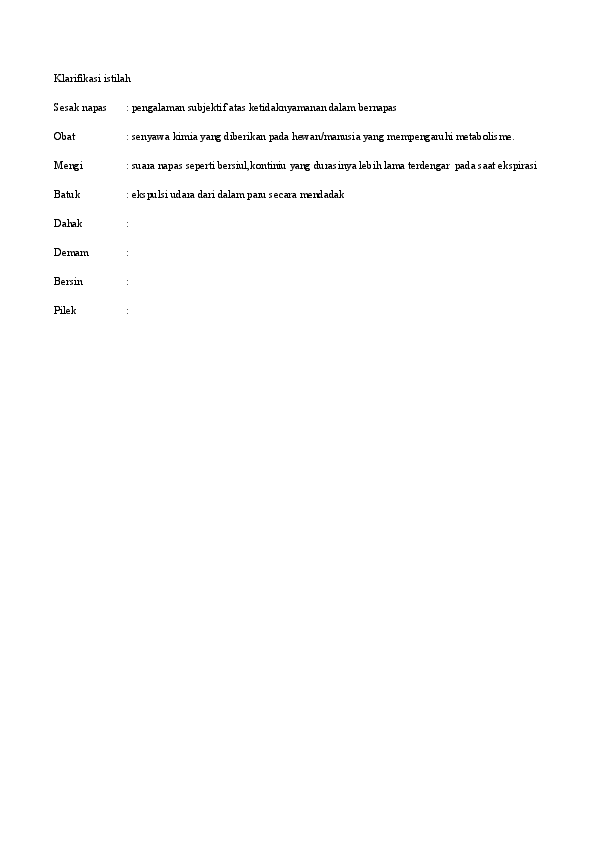 (DOC) Klarifikasi istilah