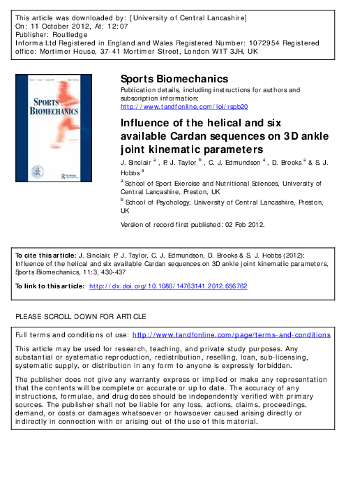 (PDF) Influence of the helical and six available Cardan sequences on 3D ...