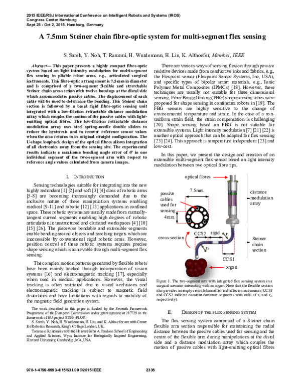 (PDF) A 7.5mm Steiner Chain Fibre-optic System for Multi-segment Flex ...