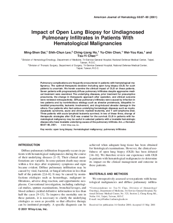 (PDF) Atypical Presentation of a Rare Hematological Malignancy in the ...