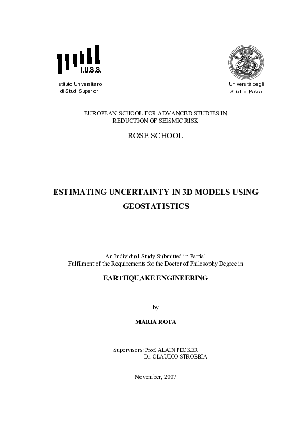 (PDF) INDIVIDUAL STUDY Rota 2007
