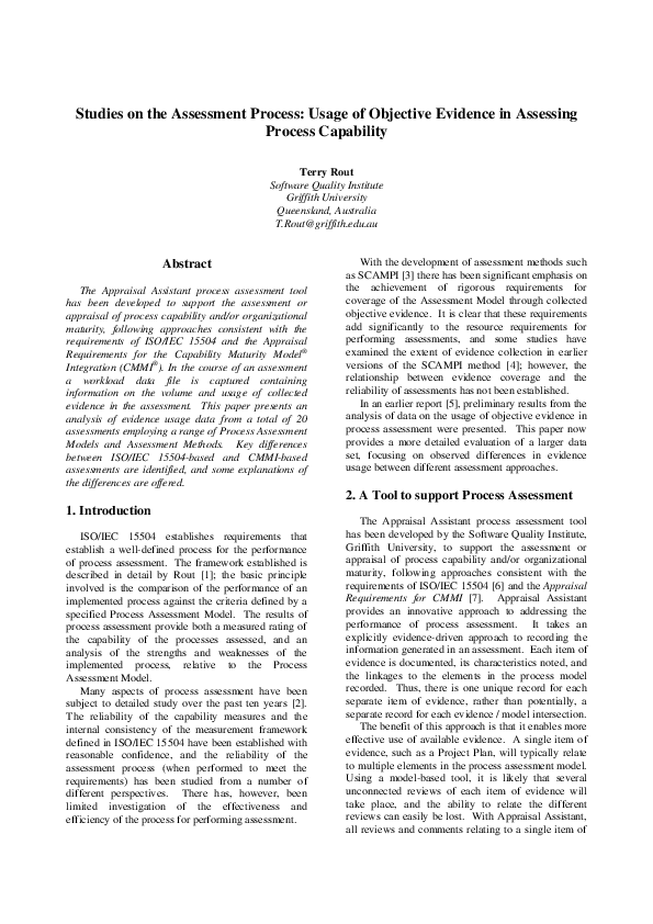 (PDF) Software process improvement and capability determination ...