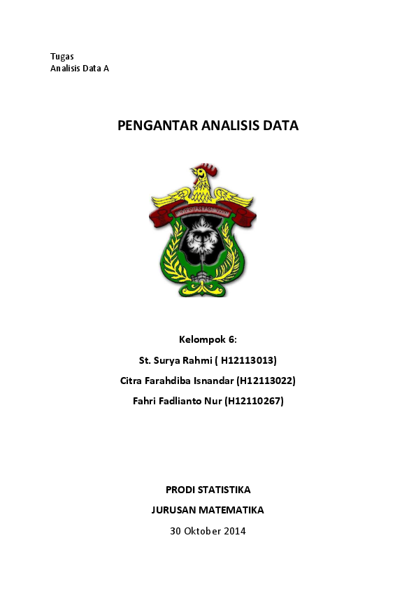 Analisis Data