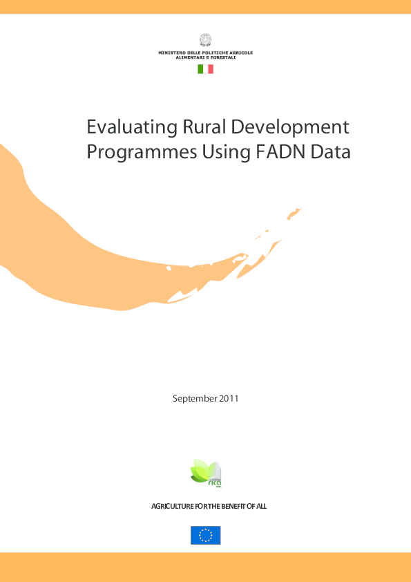 (PDF) Evaluating Rural Development Programmes Using FADN Data