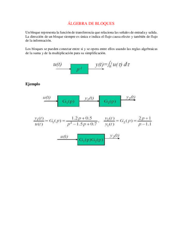 (PDF) ALGEBRA DE BLOQUES