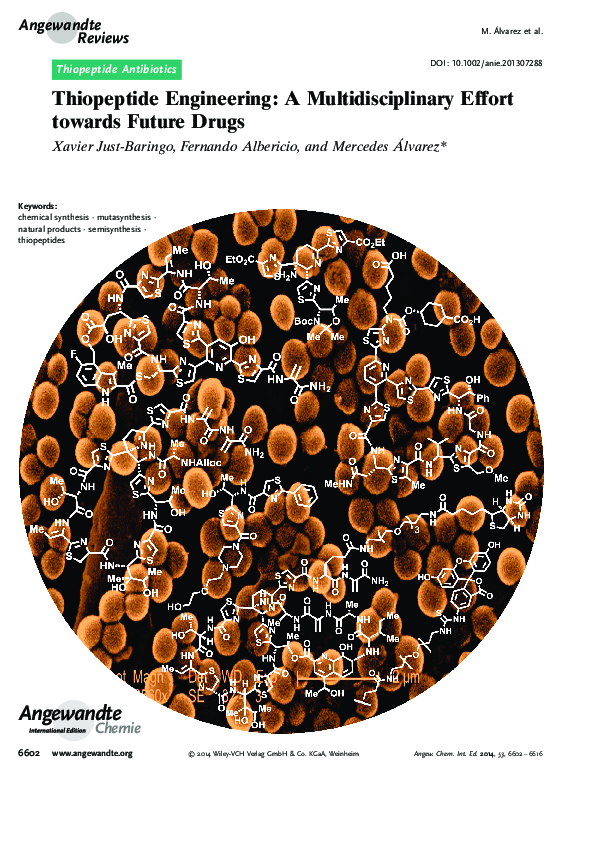 (PDF) Thiopeptide Antibiotics: Retrospective and Recent Advances