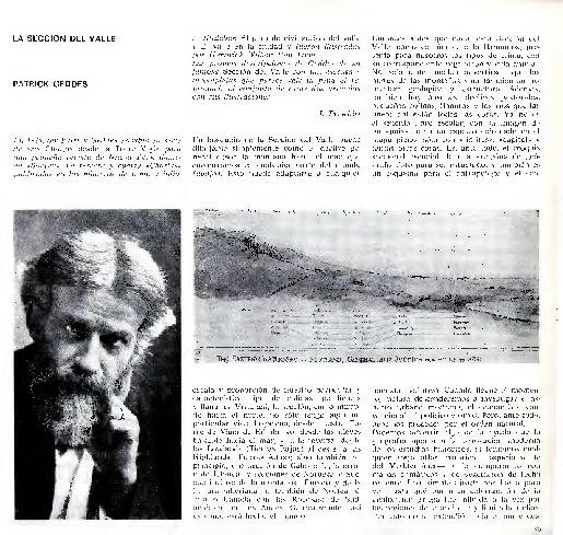 (PDF) La seccion del Valle Patrick Geddes