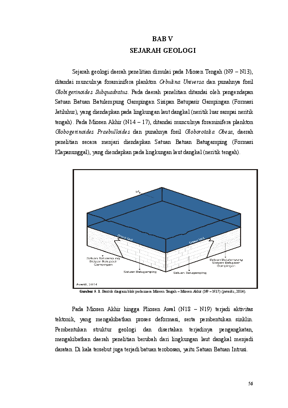 (DOC) Sejarah Geologi